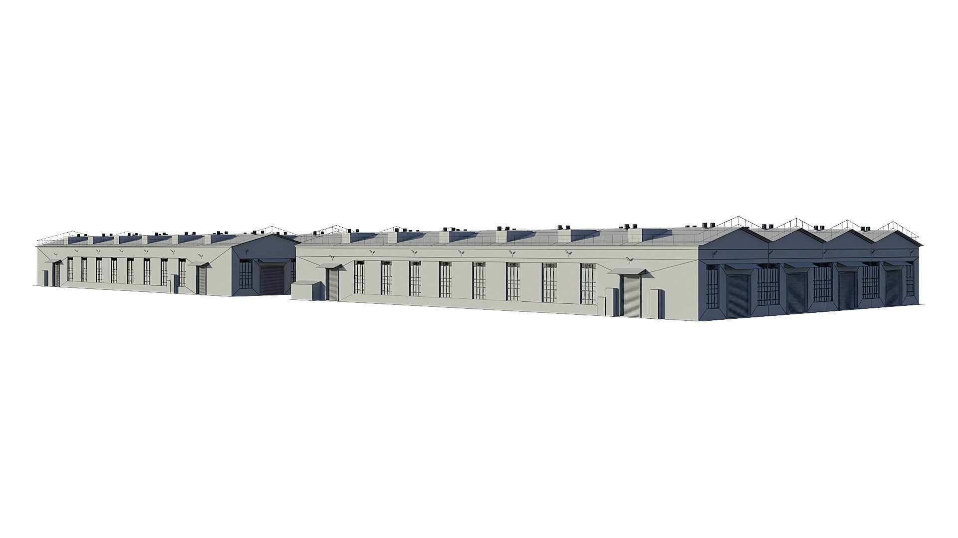 Industrial Buildings Model Pack by PPro
