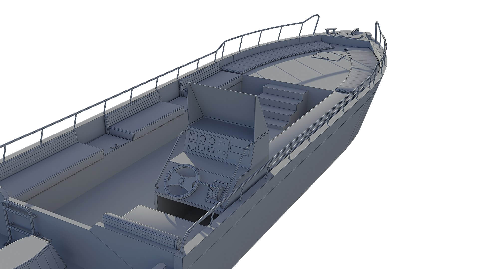 Motorboats - 3D Model by PPro