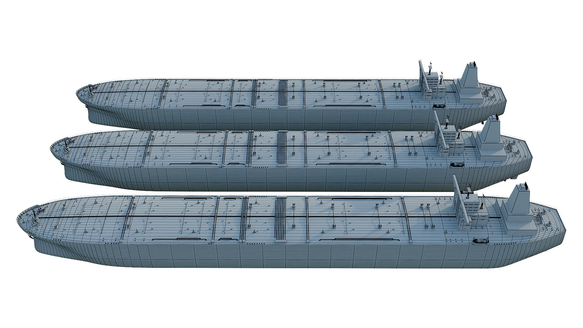 Oil Tanker Ships Collection - 3D Model by PPro