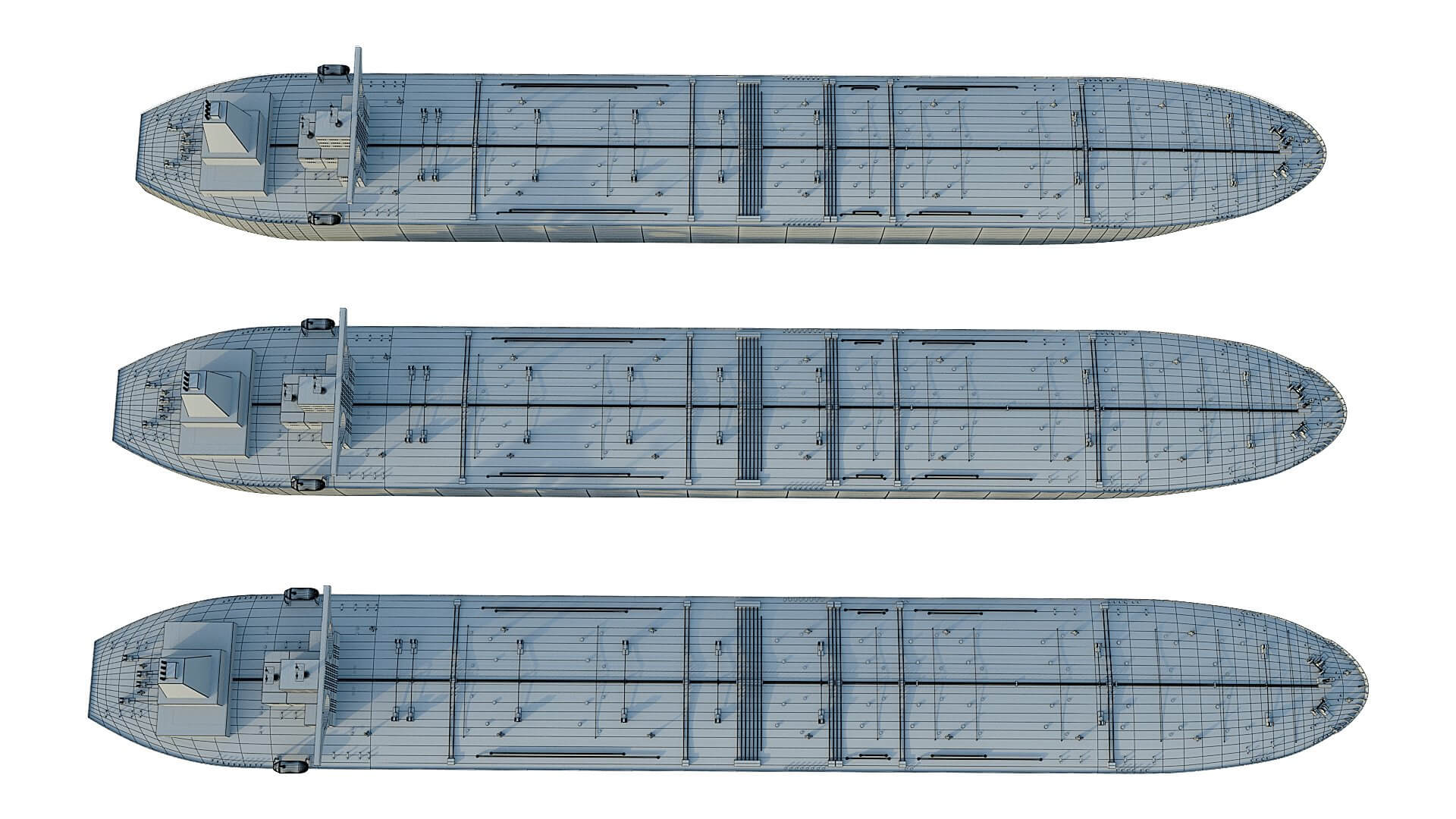 Oil Tanker Ships Collection - 3D Model by PPro