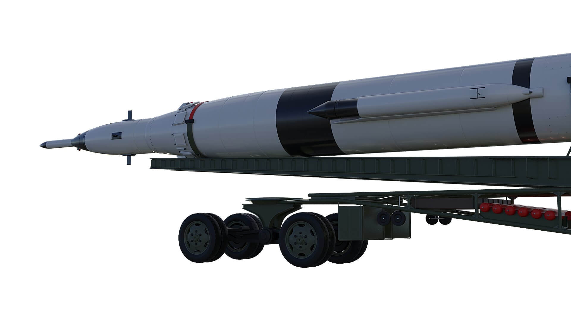 R-2A Scientifical Rocket 3D Model by PPro