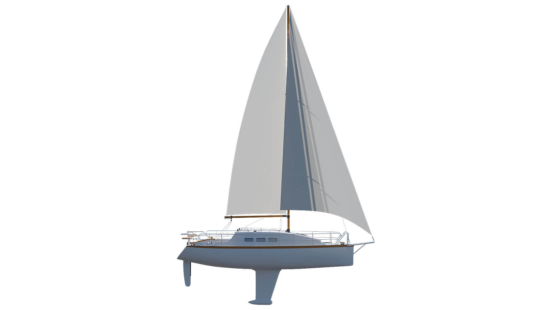 Sailboat - 3D Model by PPro