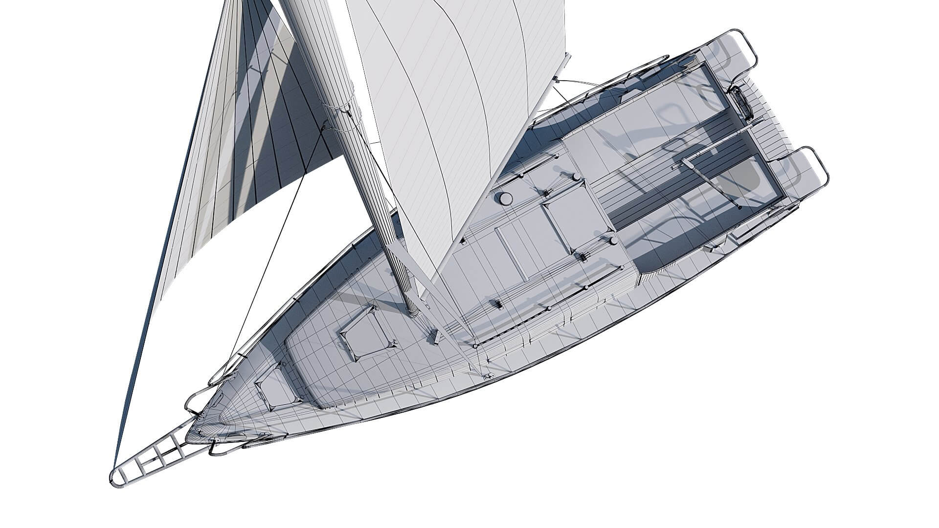 Sailboat - 3D Model by PPro