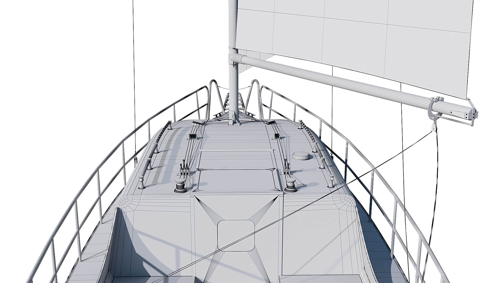 Sailboat - 3D Model by PPro