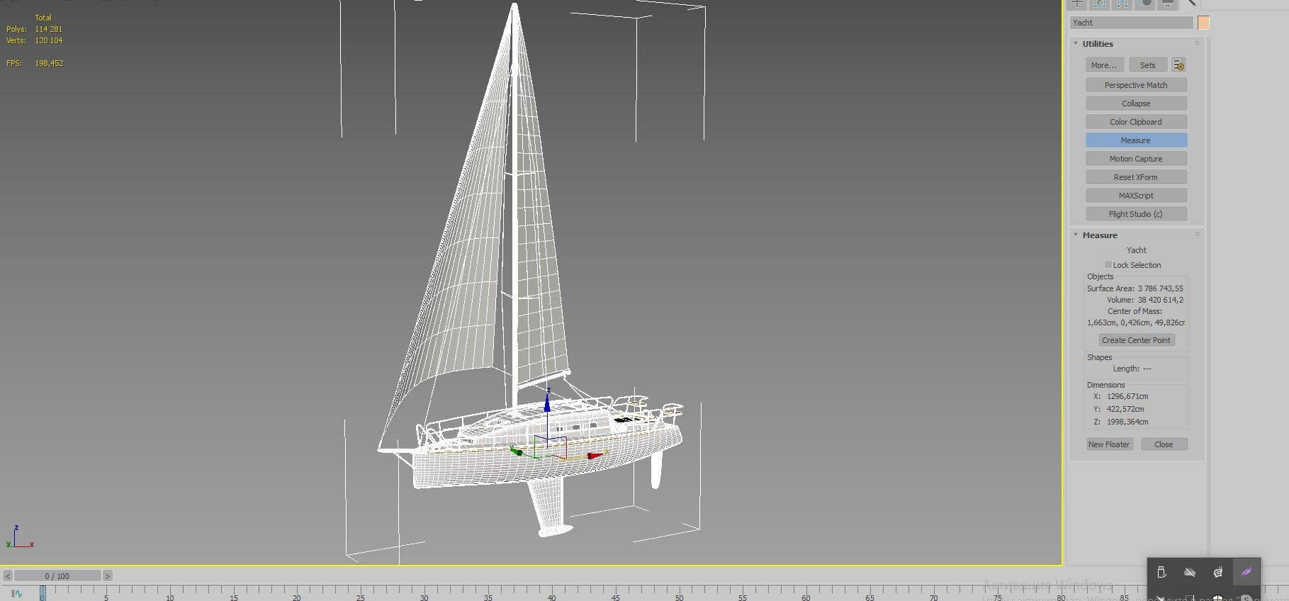 Sailboat - 3D Model by PPro