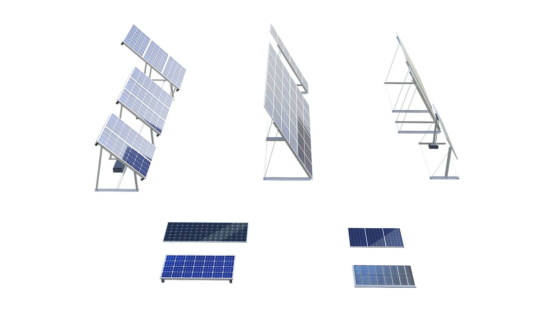Solar Panels Pack - 3D Model by PPro