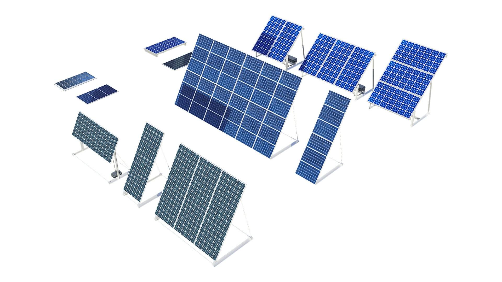Solar Panels Pack - 3D Model by PPro