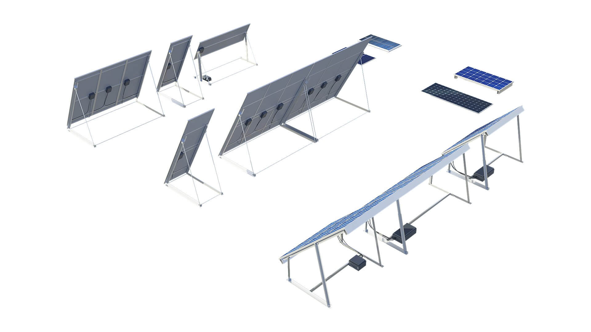 Solar Panels Pack - 3D Model by PPro