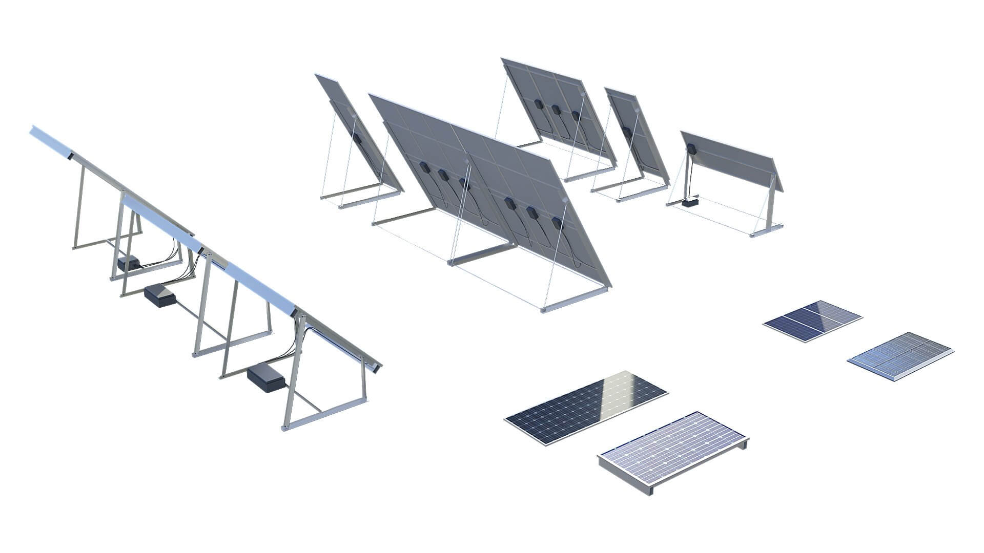 Solar Panels Pack - 3D Model by PPro