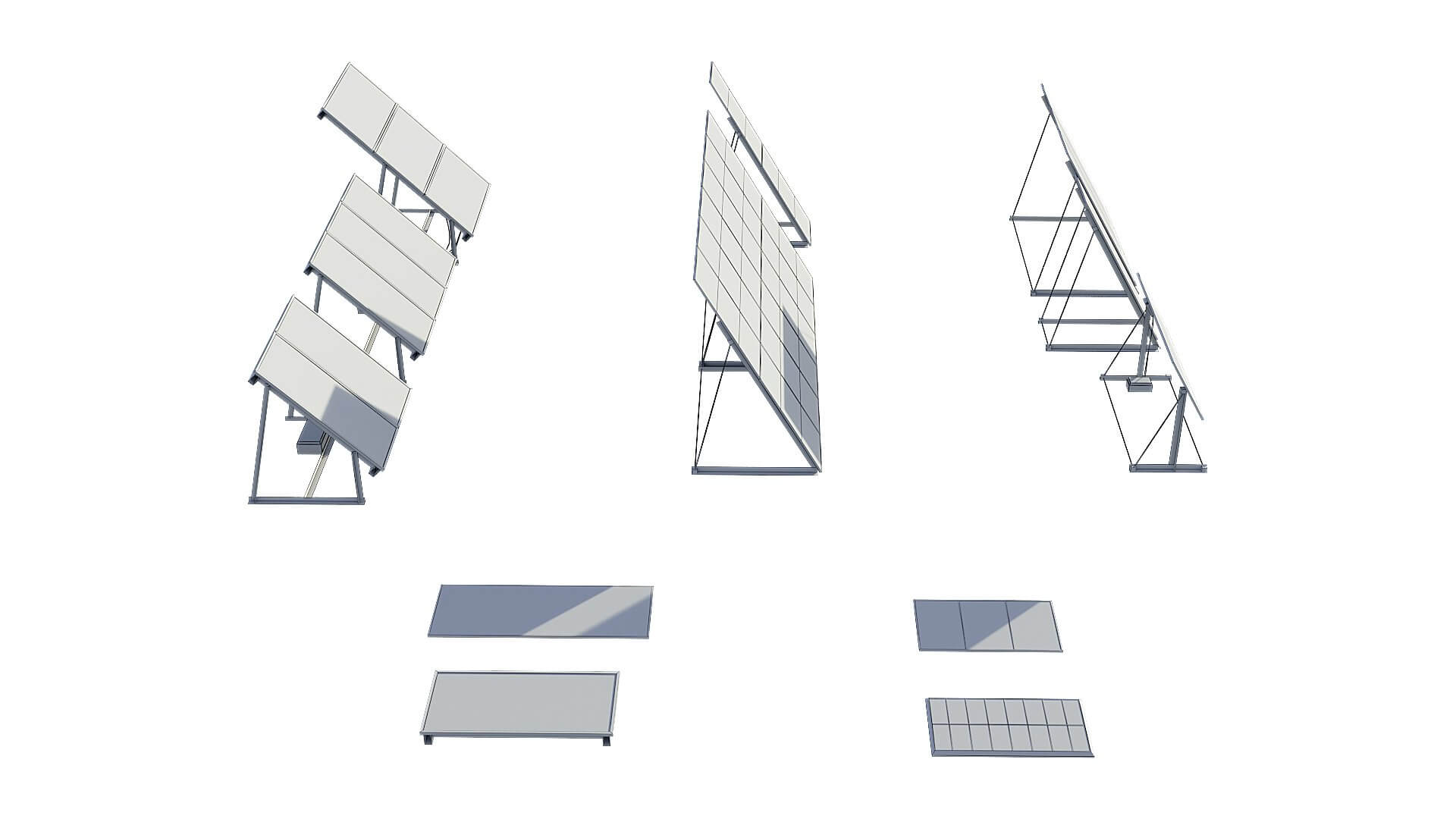 Solar Panels Pack - 3D Model by PPro