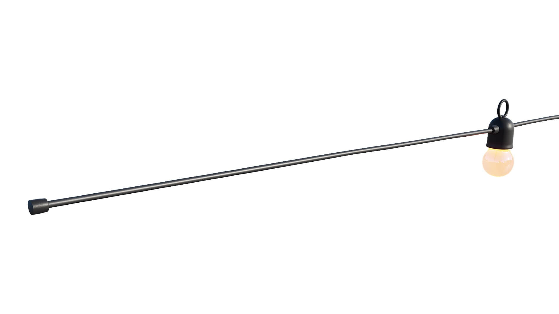 String Lights Variable Color Lamps - 3D Model by PPro