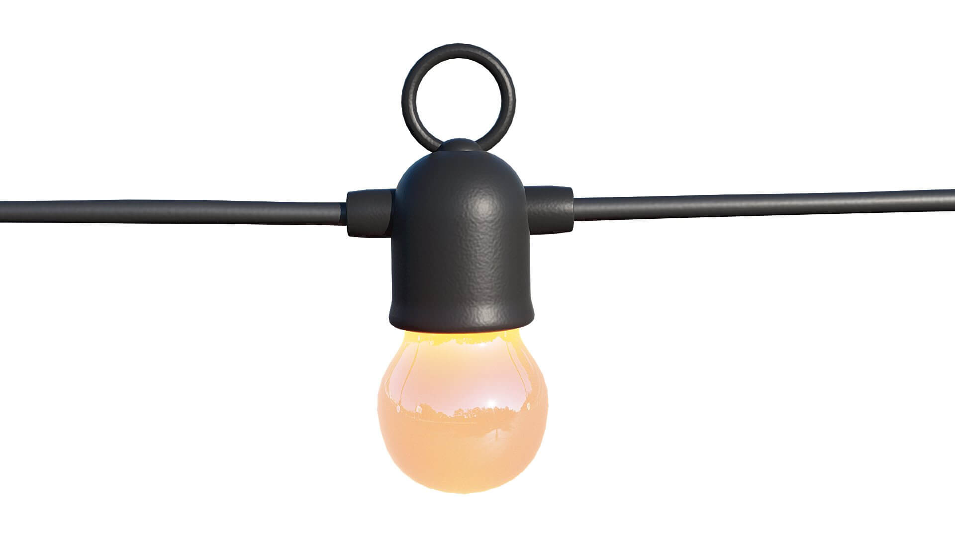 String Lights Variable Color Lamps - 3D Model by PPro