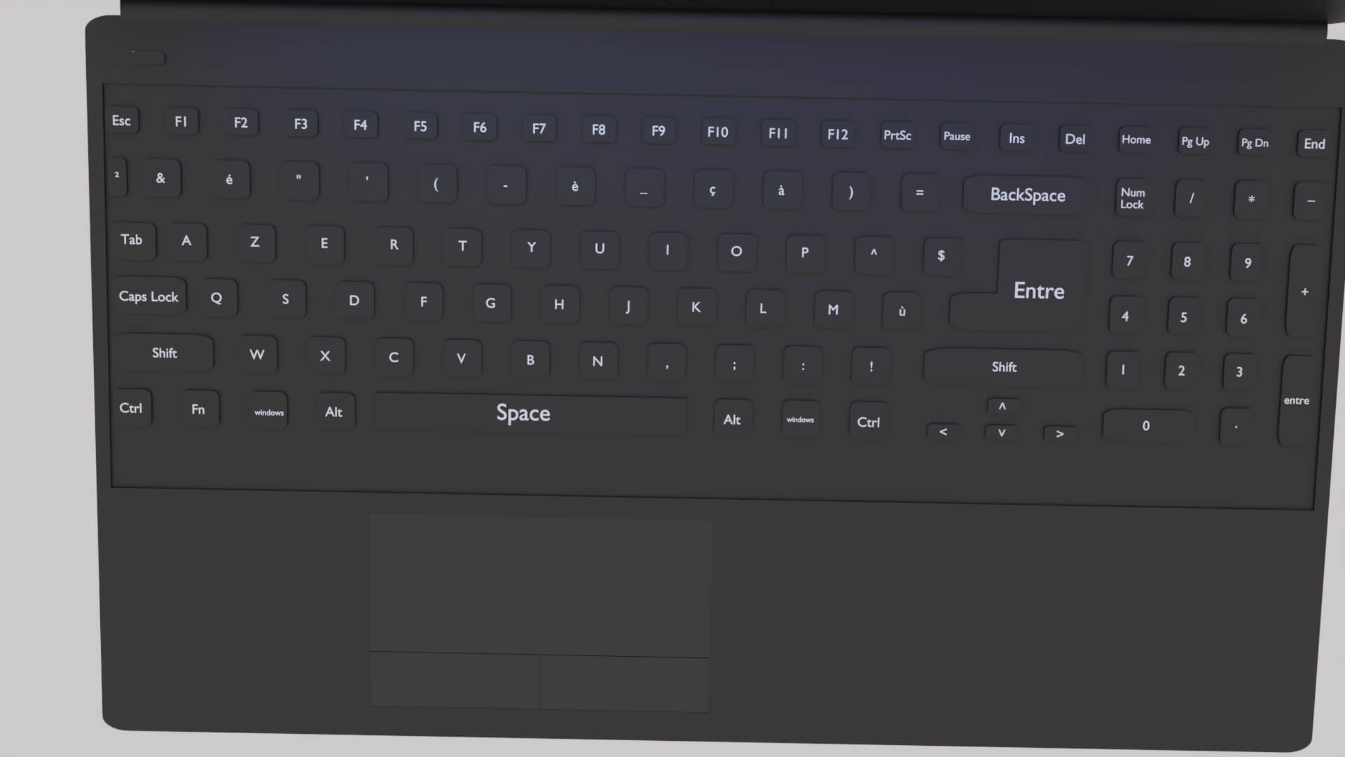 Laptop Portable - 3D Model by PR-BERMOD