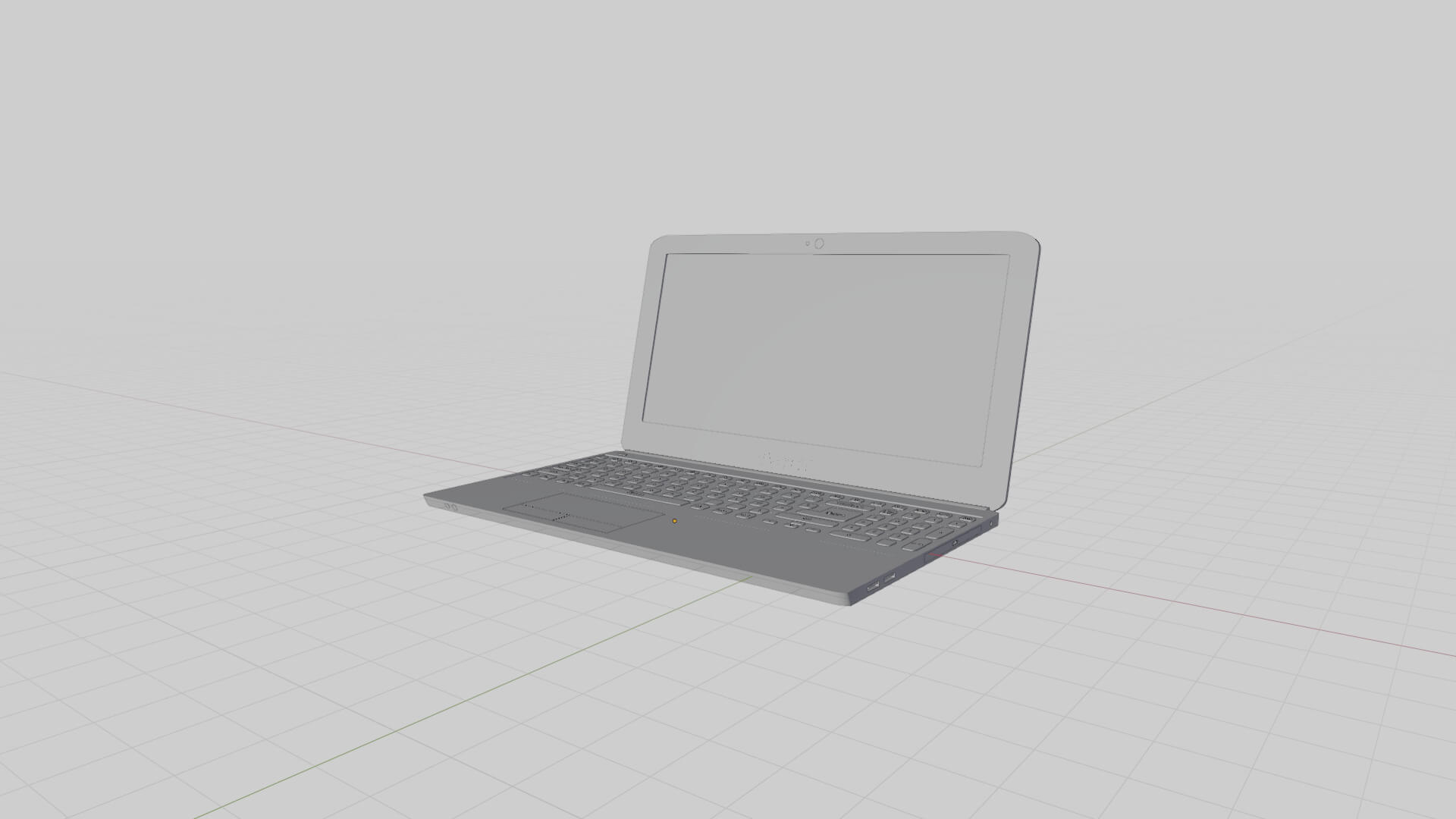 Laptop Portable - 3D Model by PR-BERMOD