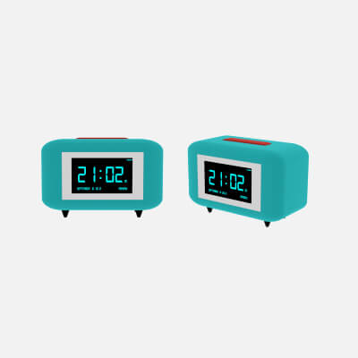Digital Clock - 3D Model by PR-BERMOD