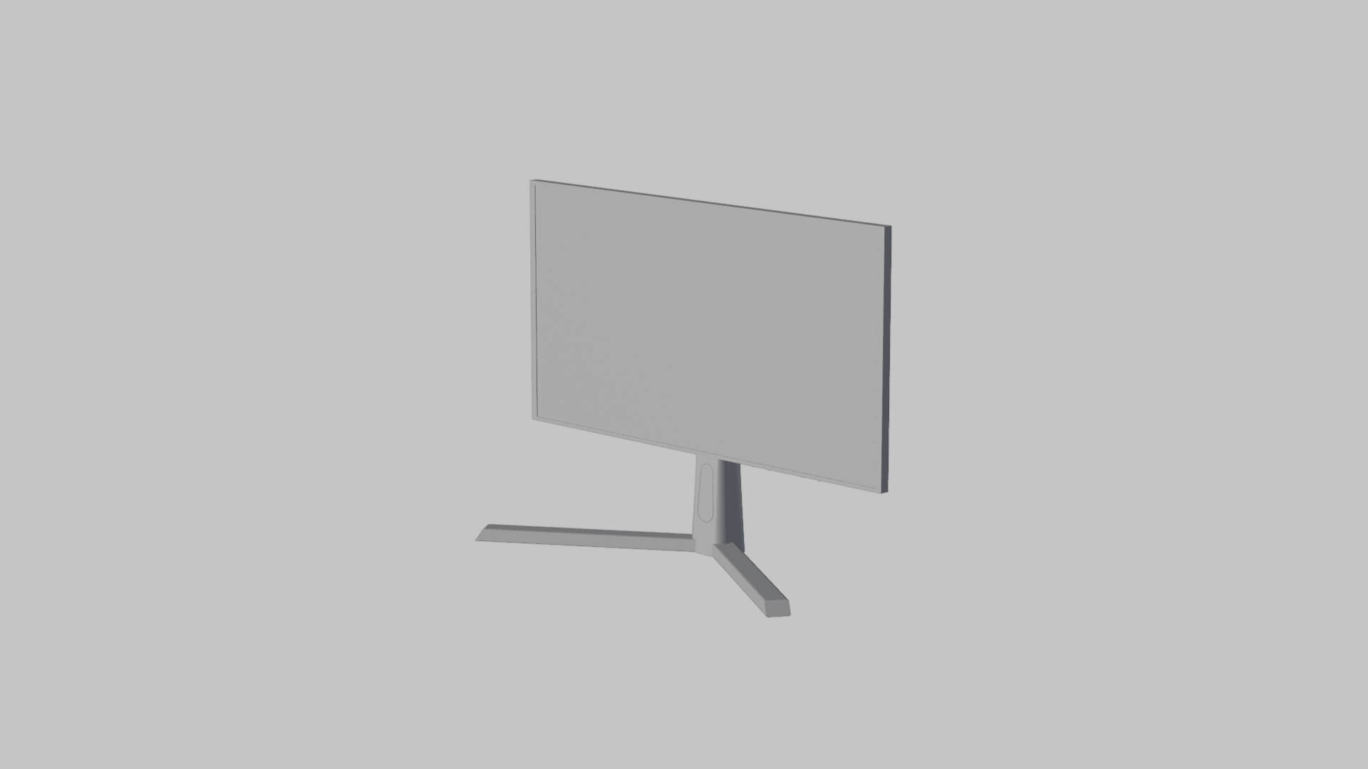 Gaming Monitor - 3D Model by PR-BERMOD