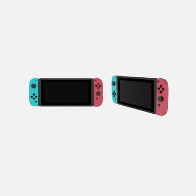 Nintendo Switch - 3D Model by PR-BERMOD