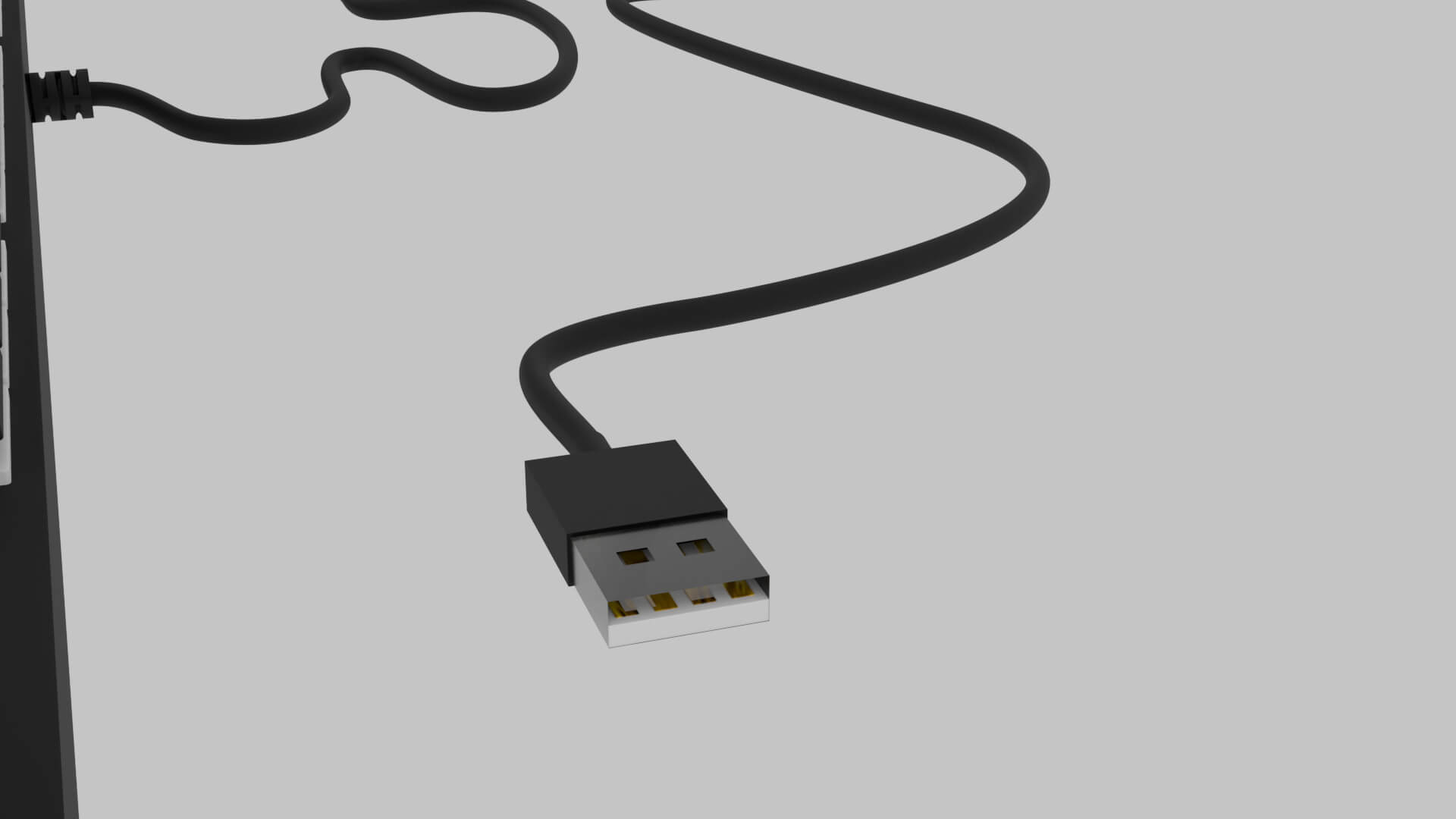 Simple Keyboard - 3D Model by PR-BERMOD