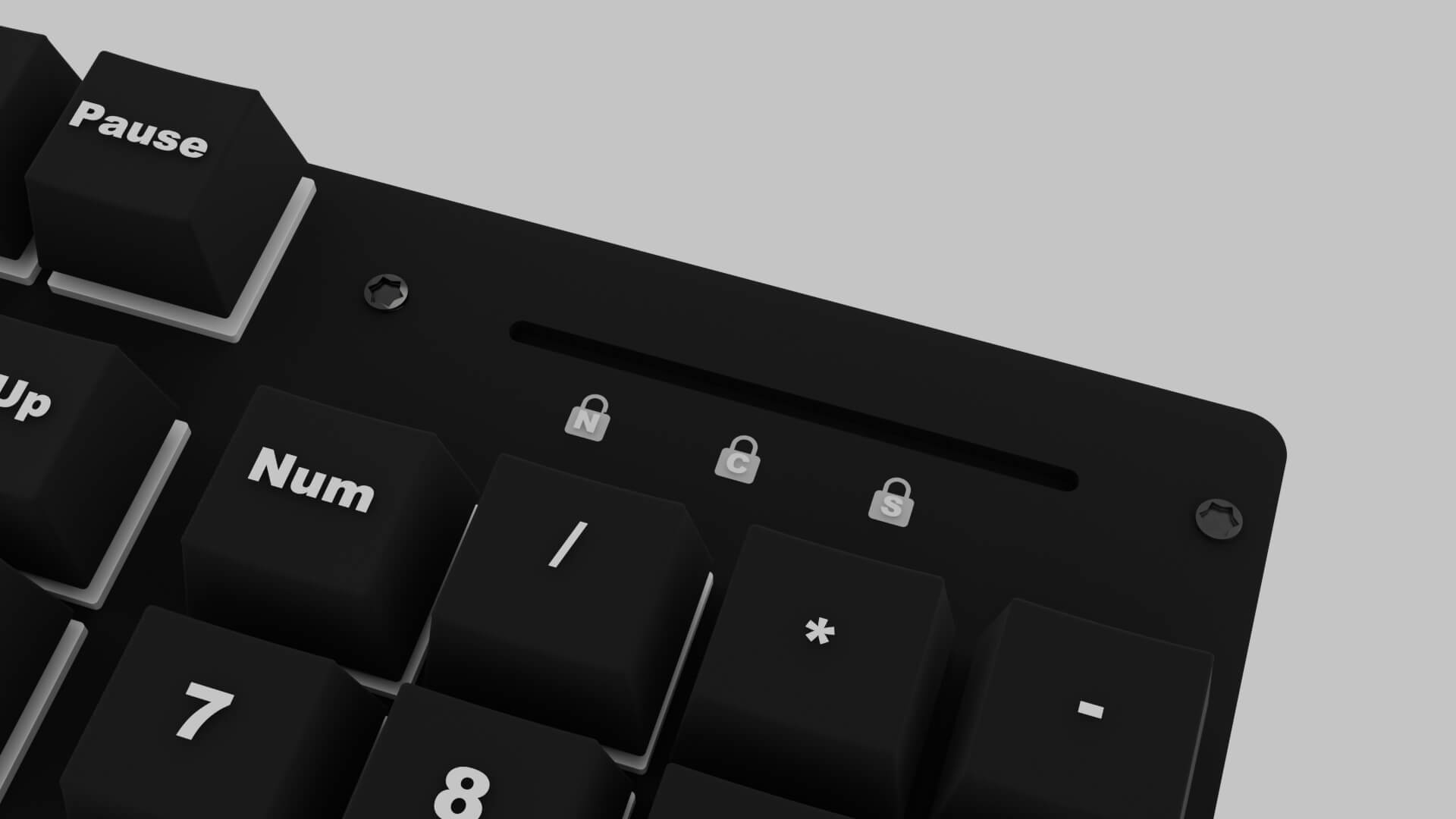 Simple Keyboard - 3D Model by PR-BERMOD