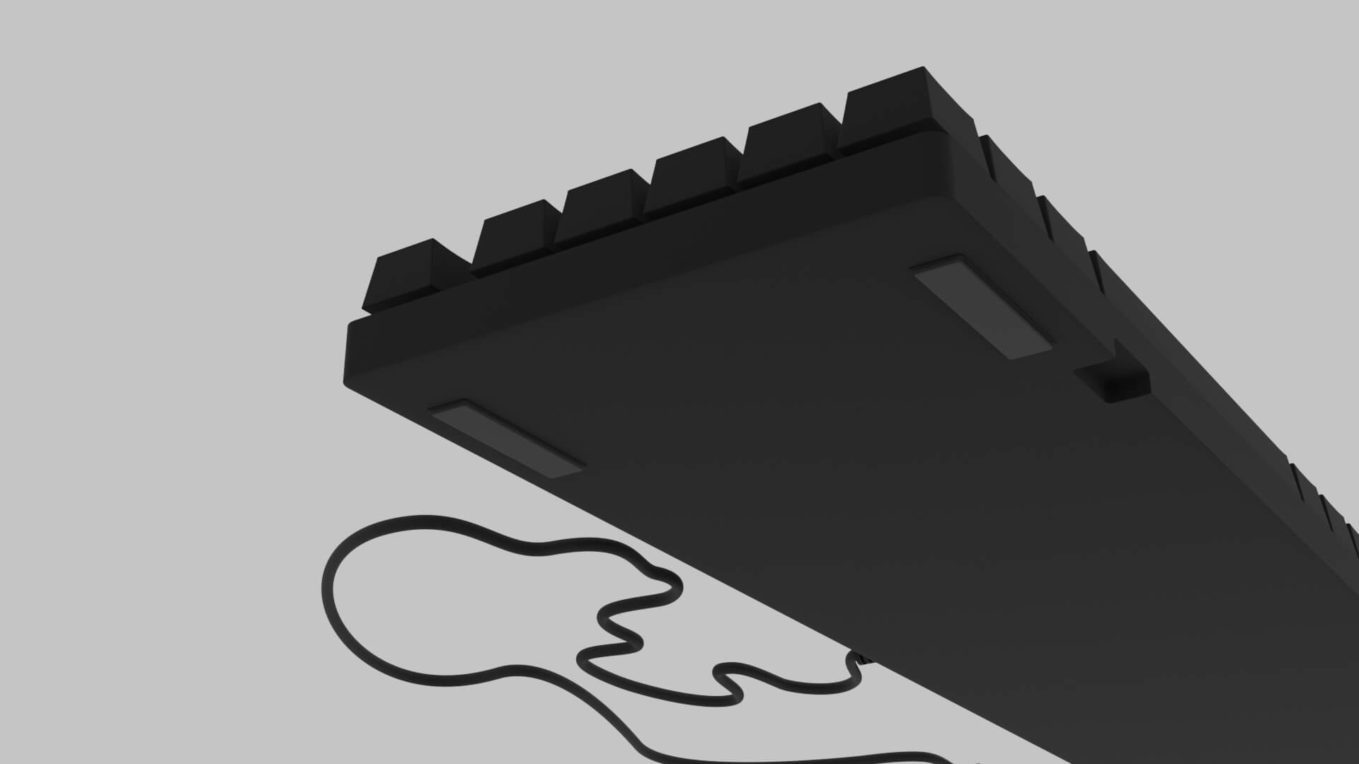 Simple Keyboard - 3D Model by PR-BERMOD