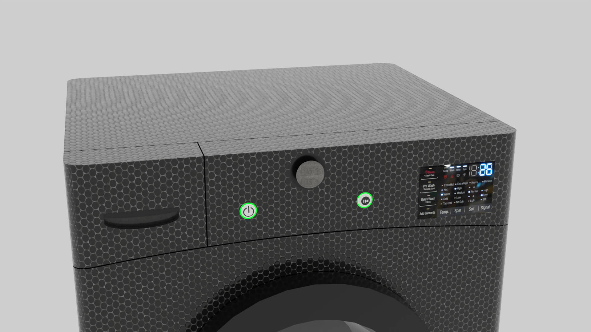 Washing Machine - 3D Model by PR-BERMOD