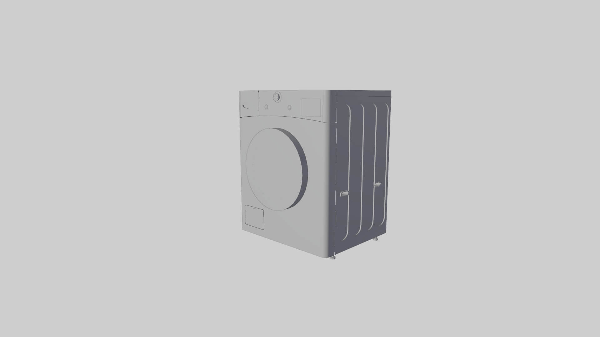 Washing Machine - 3D Model by PR-BERMOD