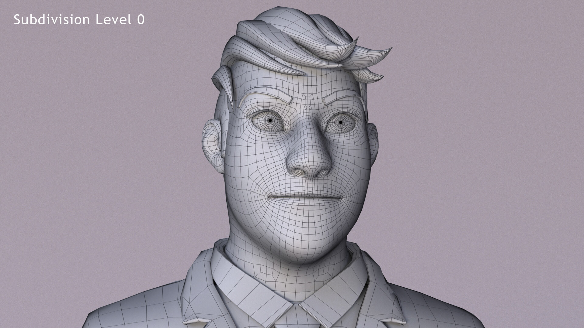 Andy Cartoon Guy Rig - 3D Model by Pradipta