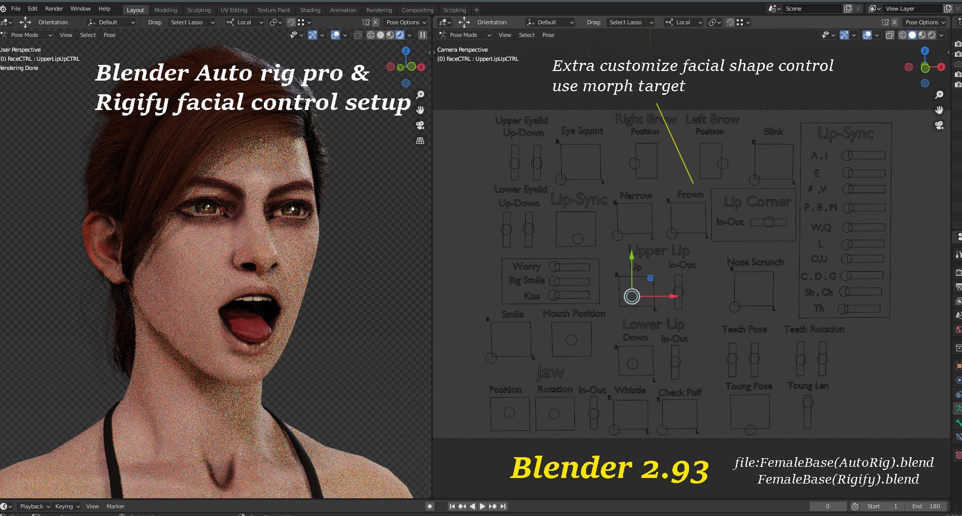 Female Base Character - 3D Model by Pradipta