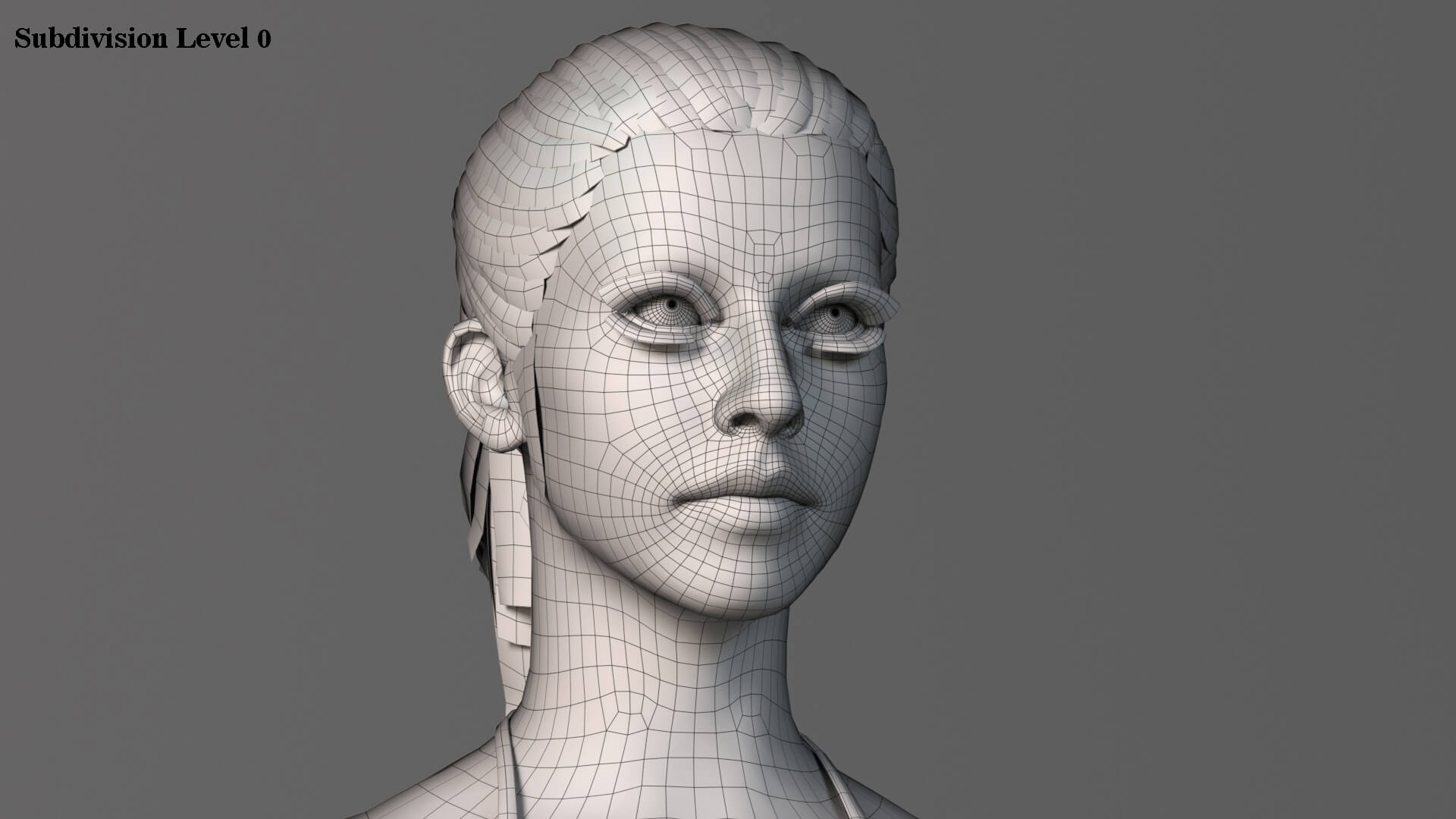 Female Base Model Full Rig by Pradipta