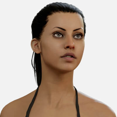 Female Base Model Full Rig by Pradipta