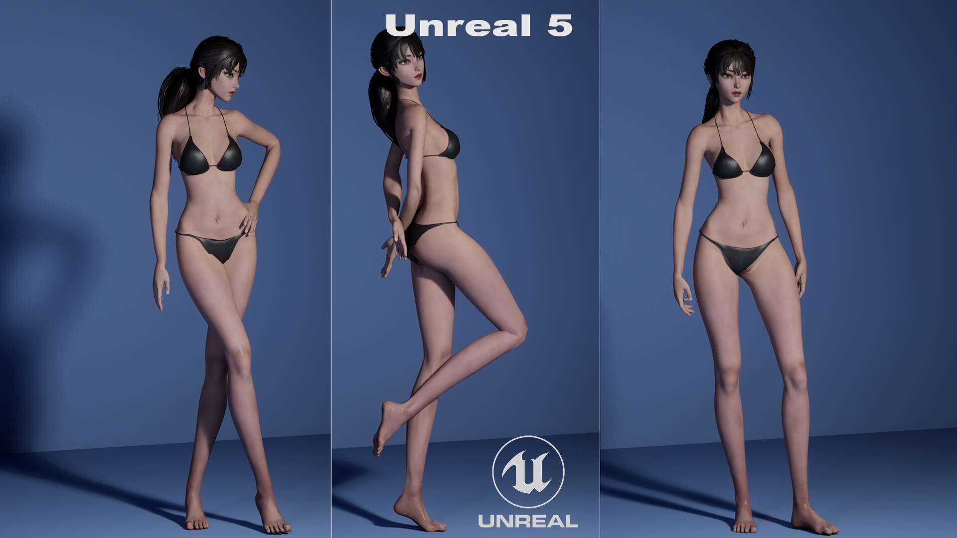 Female Base Model Rig by Pradipta