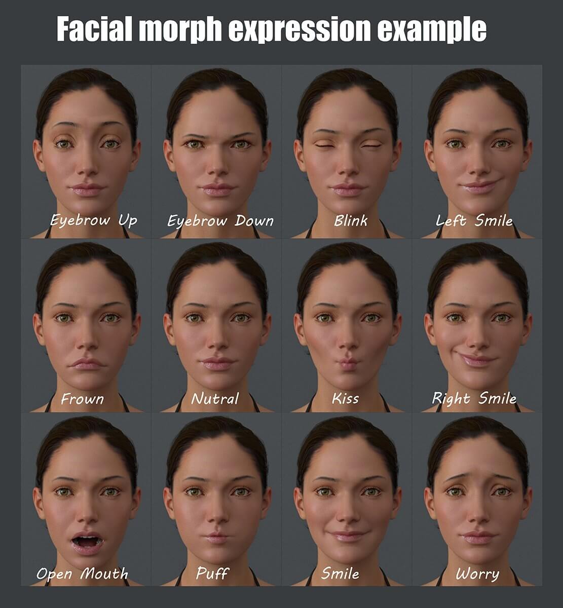 Female Base - 3D Model by Pradipta