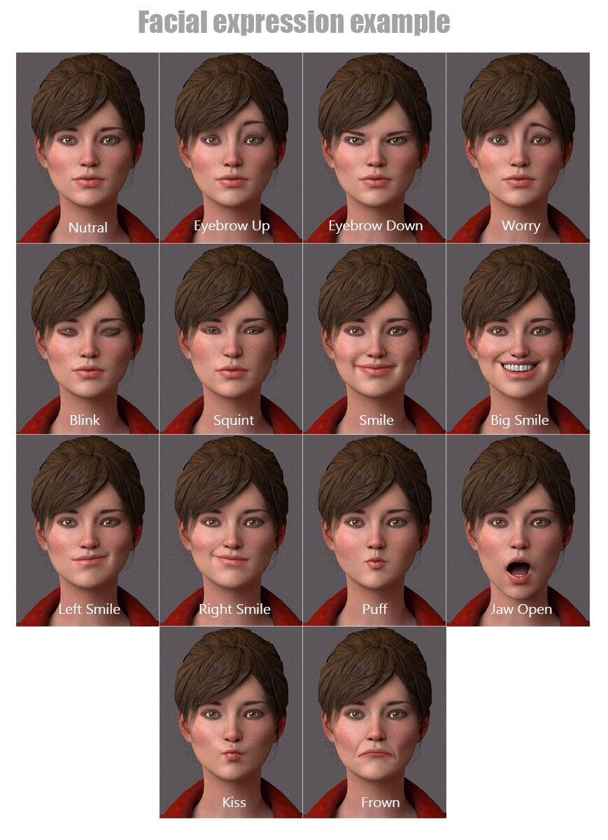 Female Base With Outfit - 3D Model by Pradipta