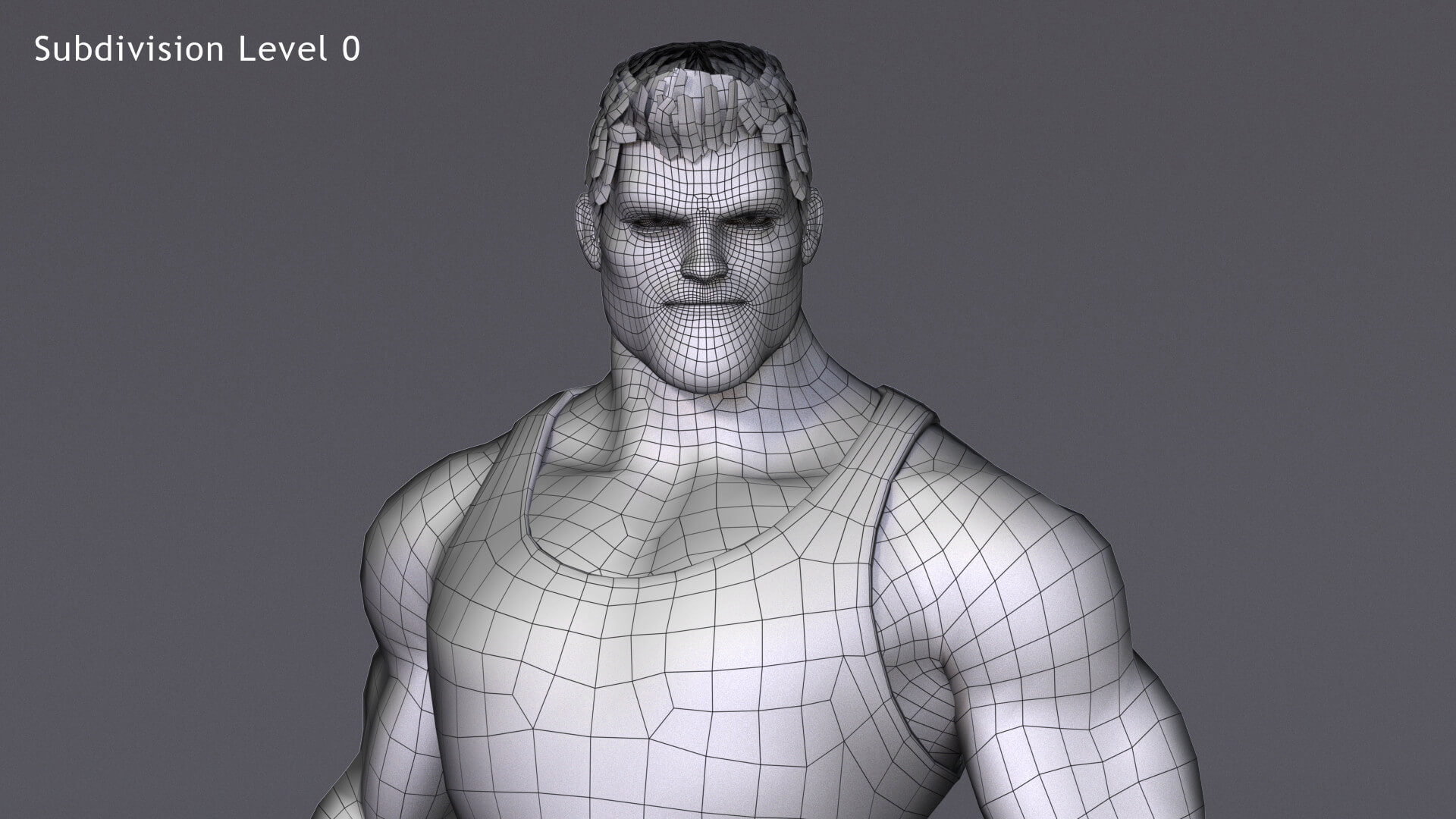 James Cartoon Man - 3D Model by Pradipta