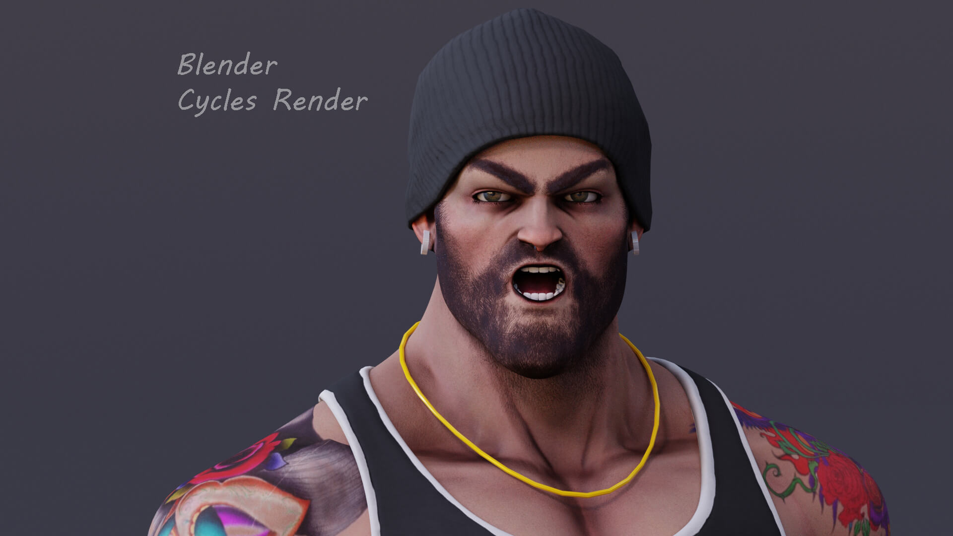 James Cartoon Rig V2 - 3D Model by Pradipta