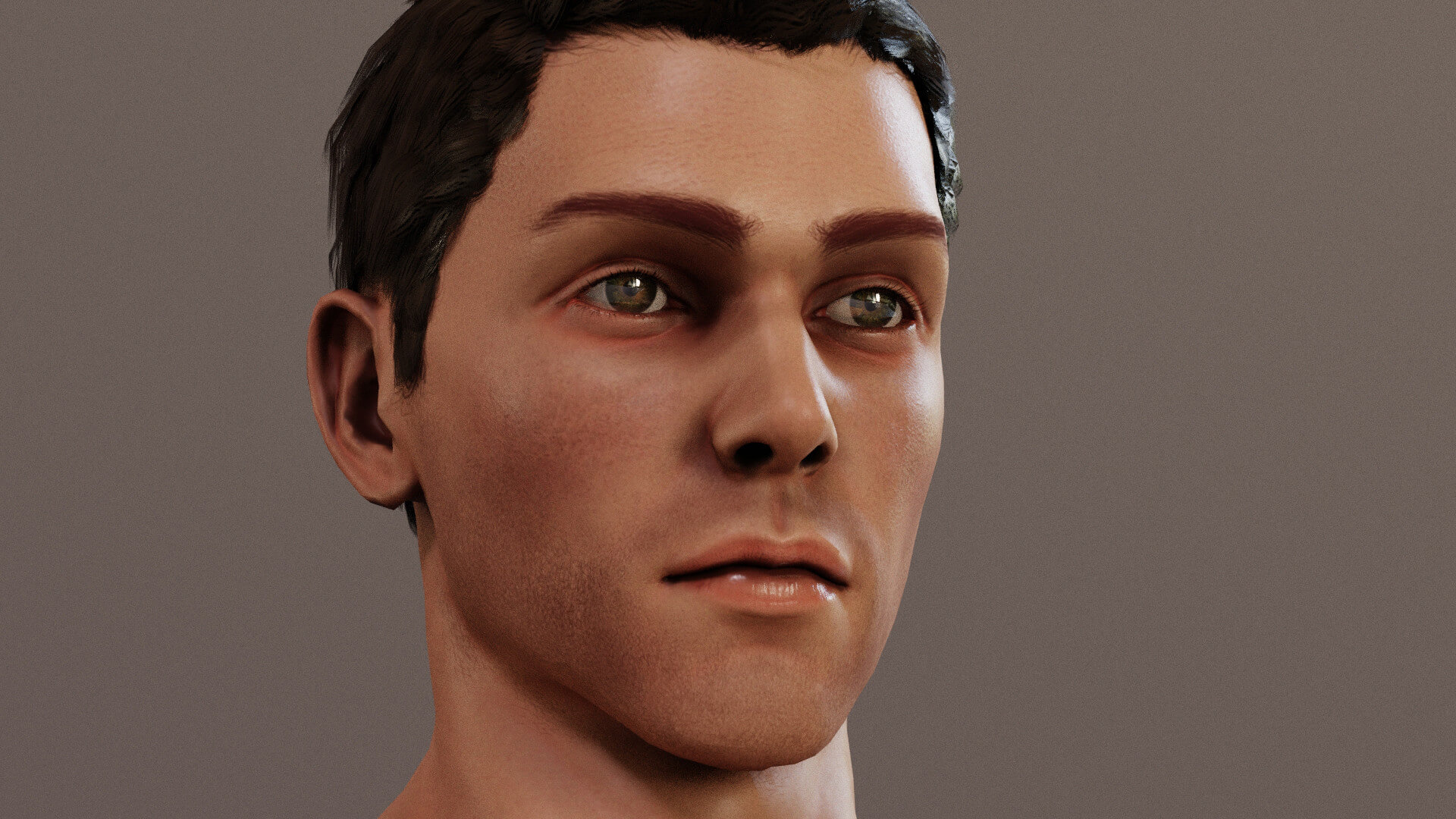 Male Base Character - 3D Model by Pradipta