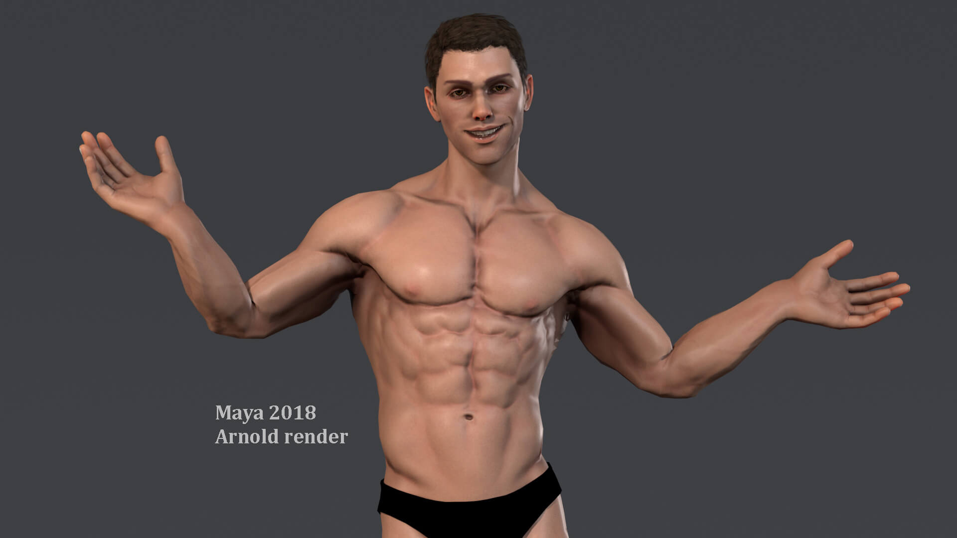 Male Base Three Rig Pack - 3D Model by Pradipta