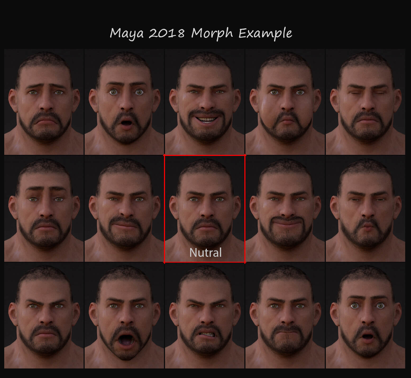 Male Base Three Rig Pack - 3D Model by Pradipta