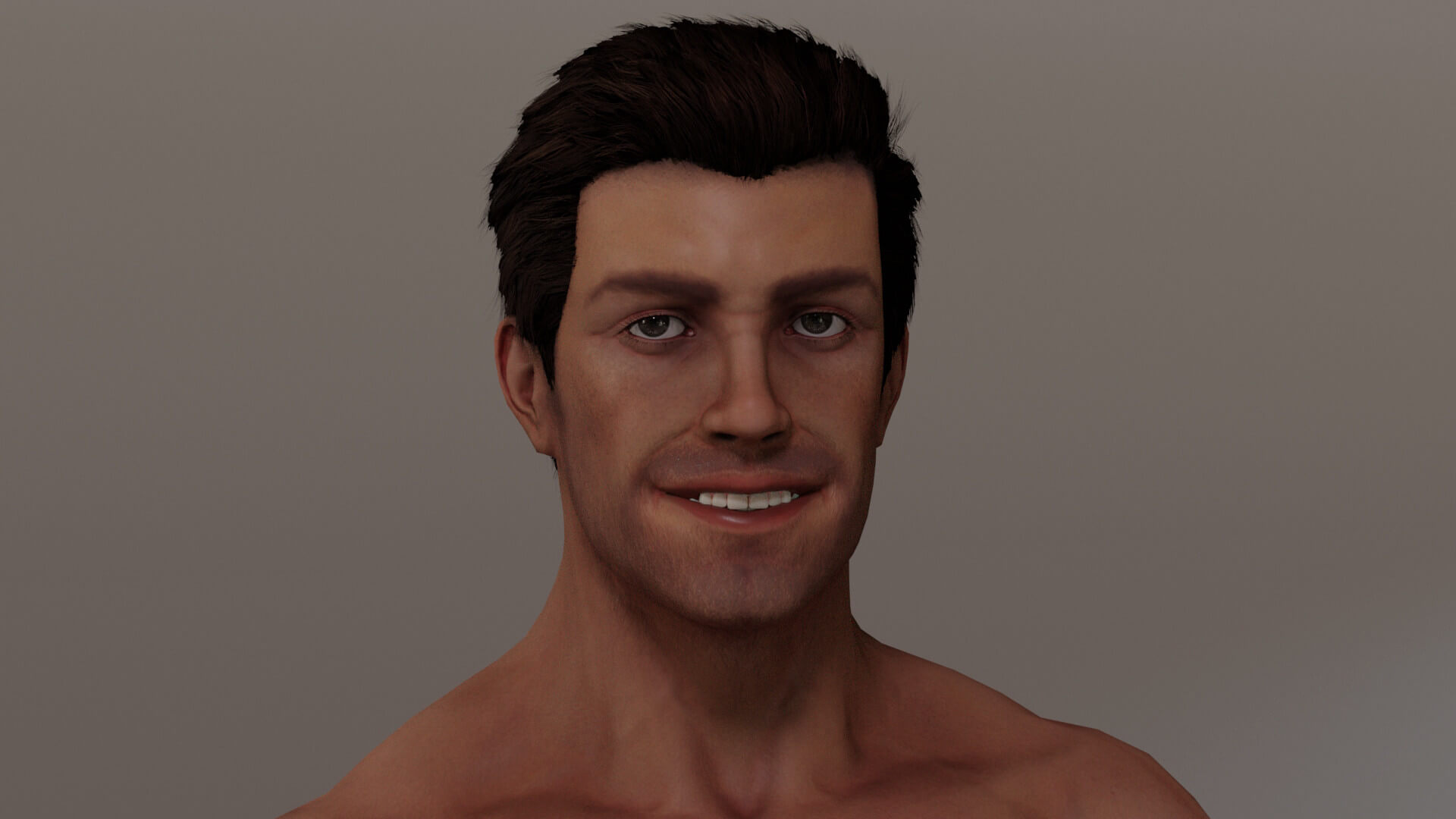 Male Female Base Complete Rig - 3D Model by Pradipta