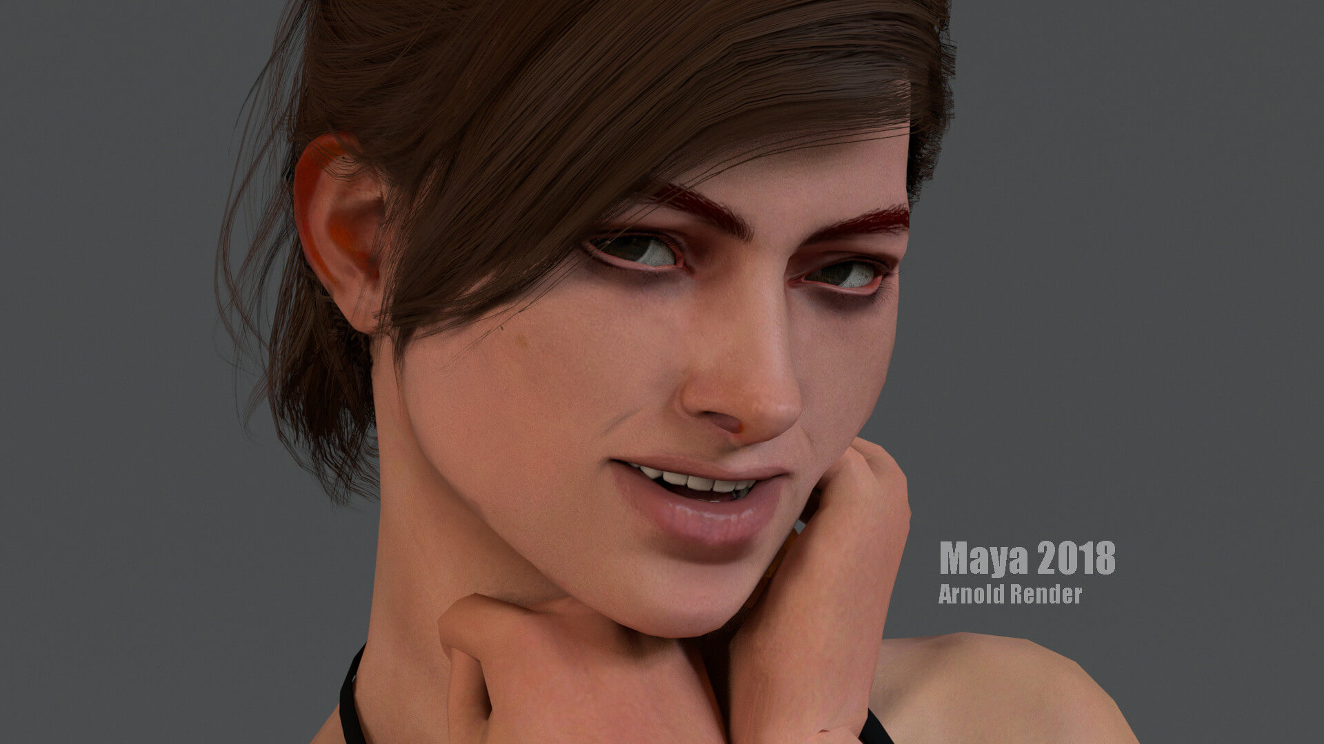 Male And Female Rig 3d Model By Pradipta 