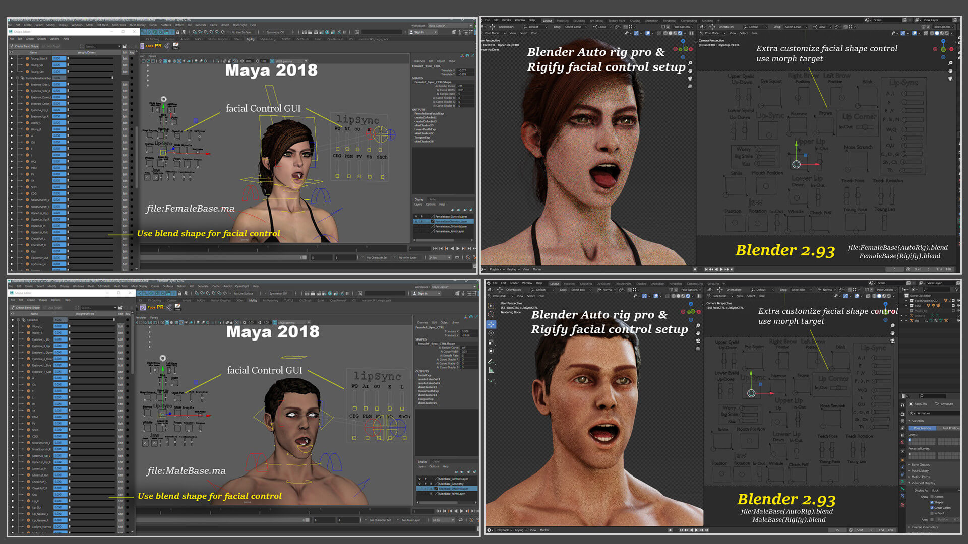 Blender 3d Female Models