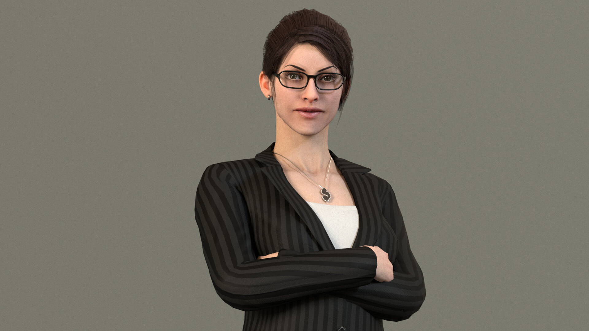 Professional Girl Rig - 3D Model by Pradipta