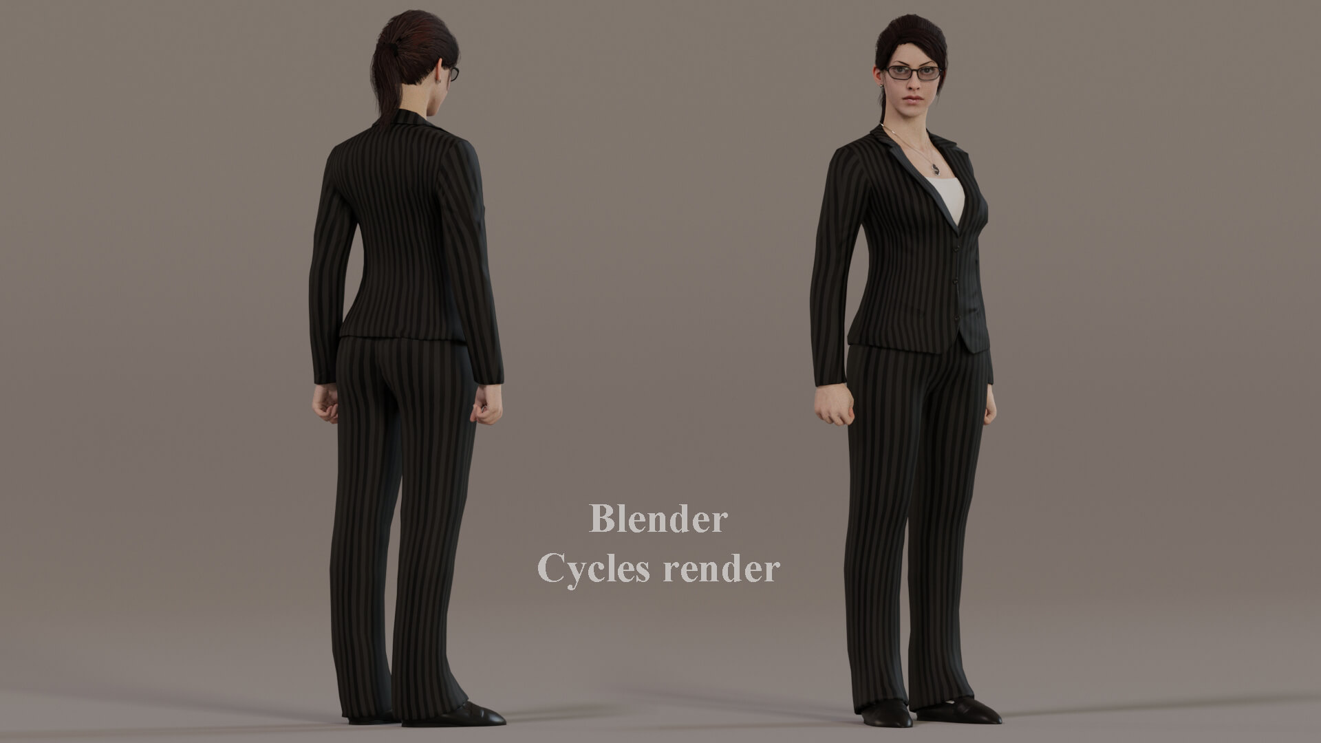 Blender Render Girl