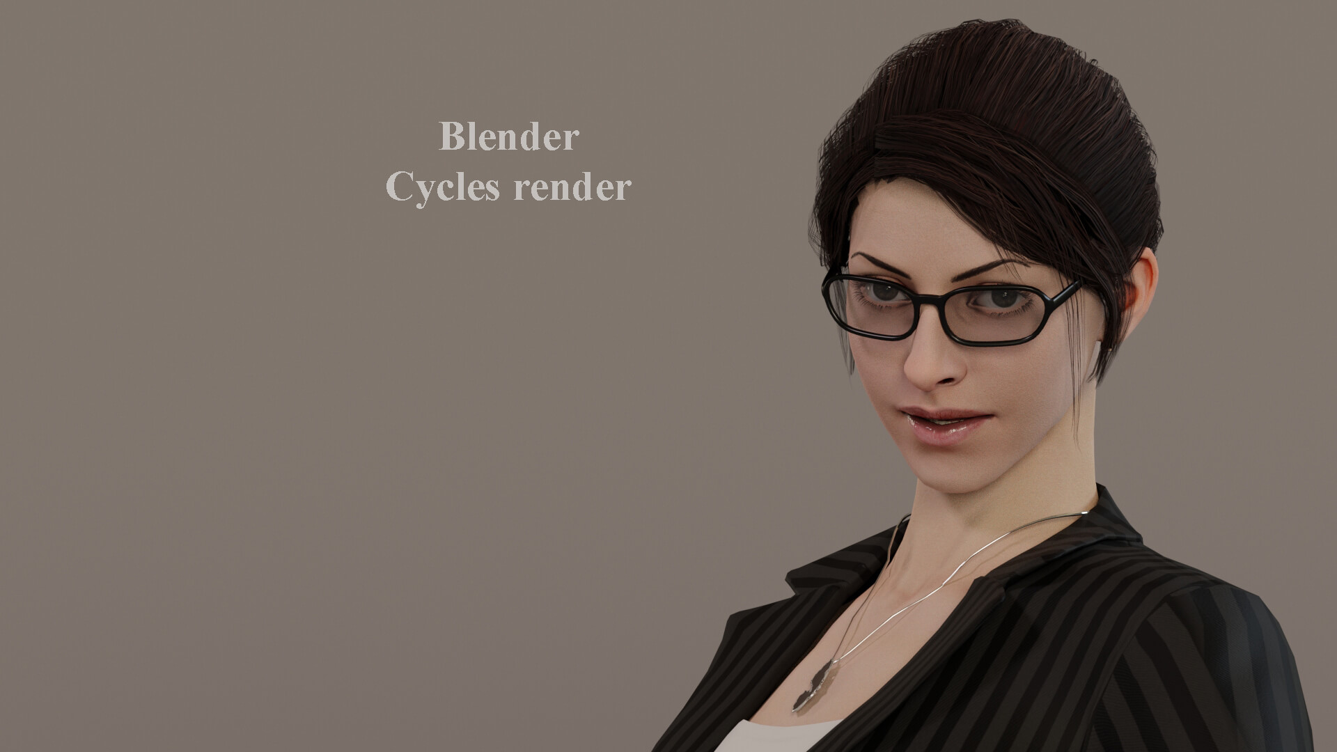 Blender Render Girl
