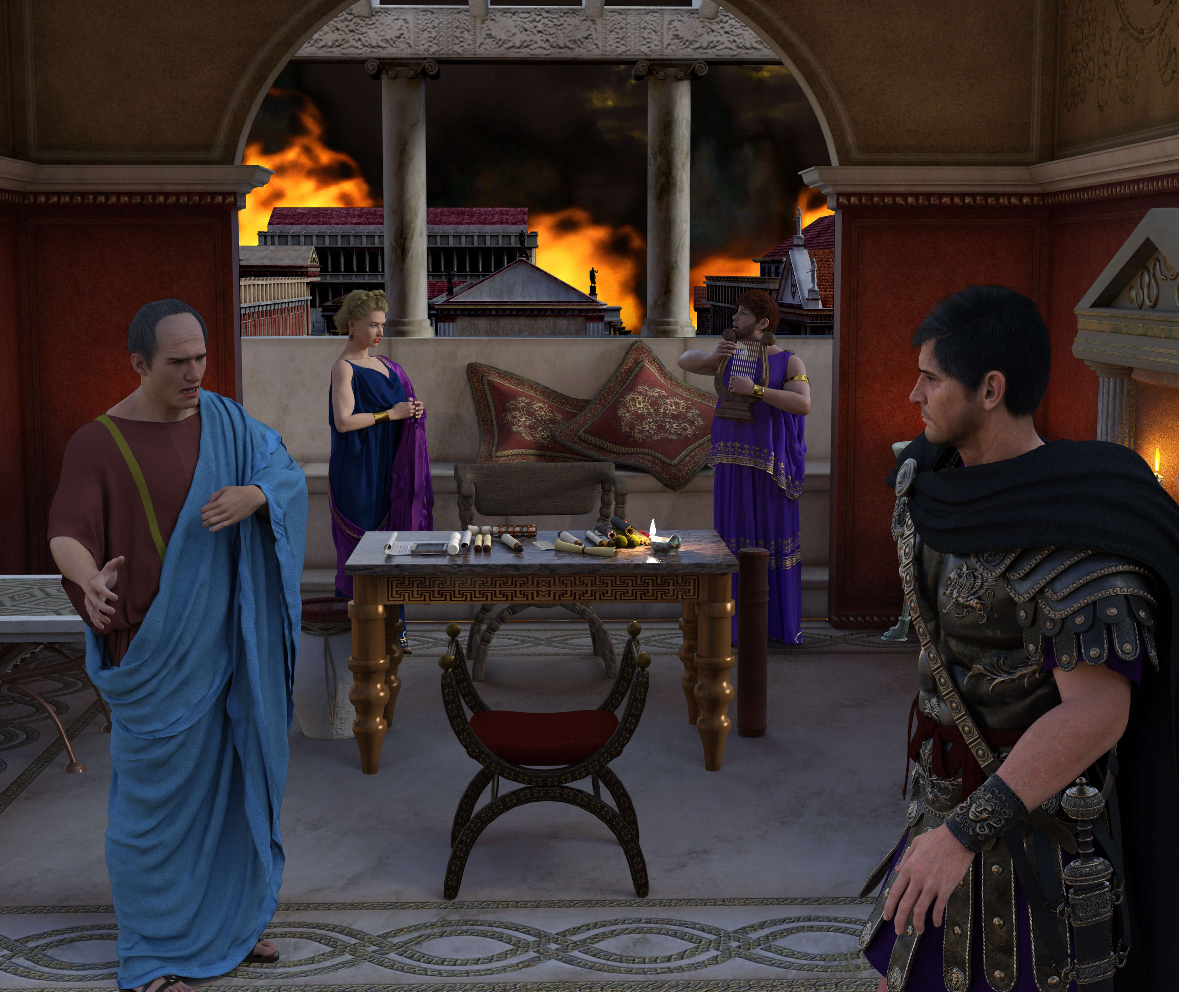 NERO 3D Render, Digital Art by praedane