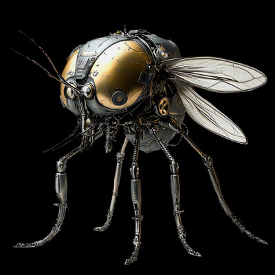 Sci-Fi Robotic Bugs 14 3D Model by Prasanth-Art
