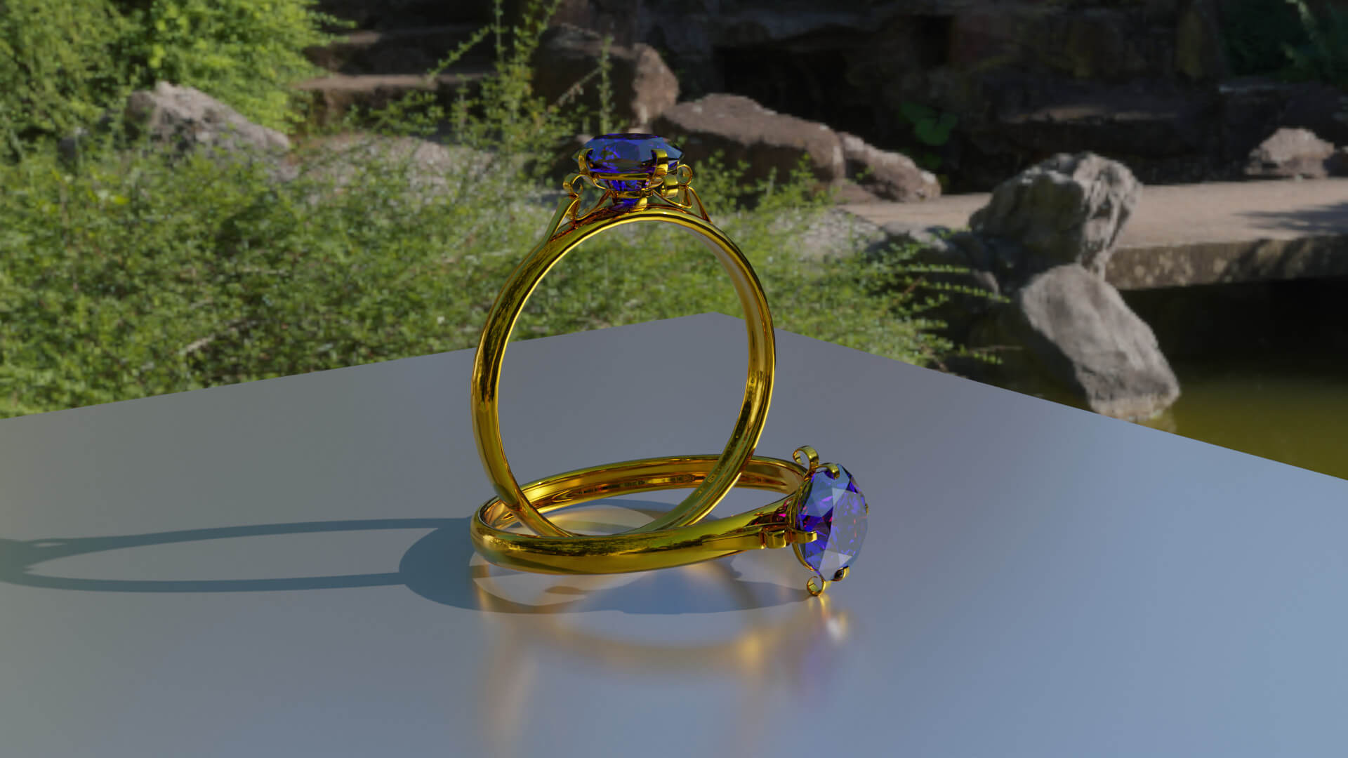 Ring Jewellery - 3D Model by prasun23