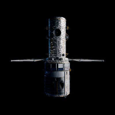 Hubble Space Telescope - 3D Model by prateekaggarwal