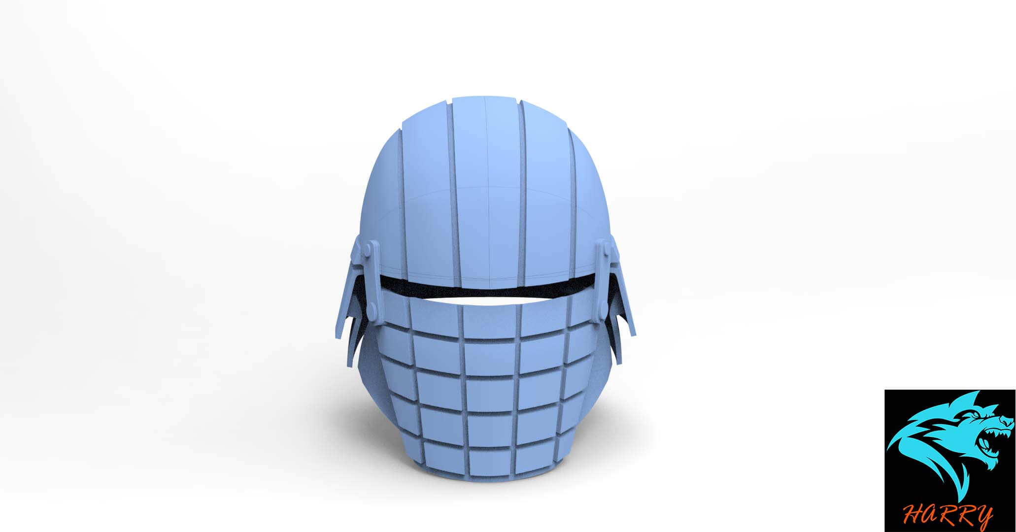 Star Wars Rogue Helmet Damaged Knights for 3D Print by preeti712908