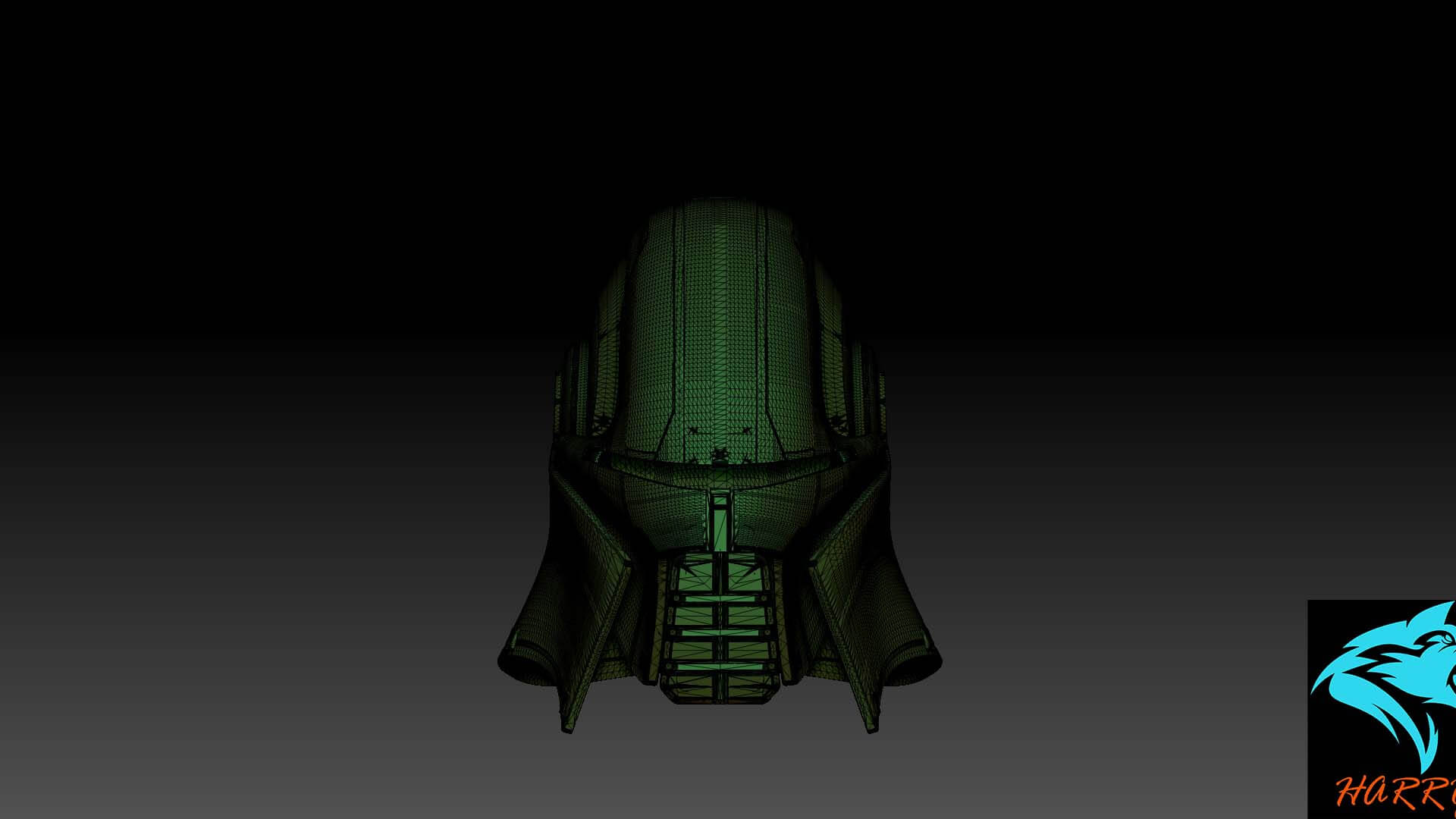 Starkiller Helmet - 3D Model by preeti712908